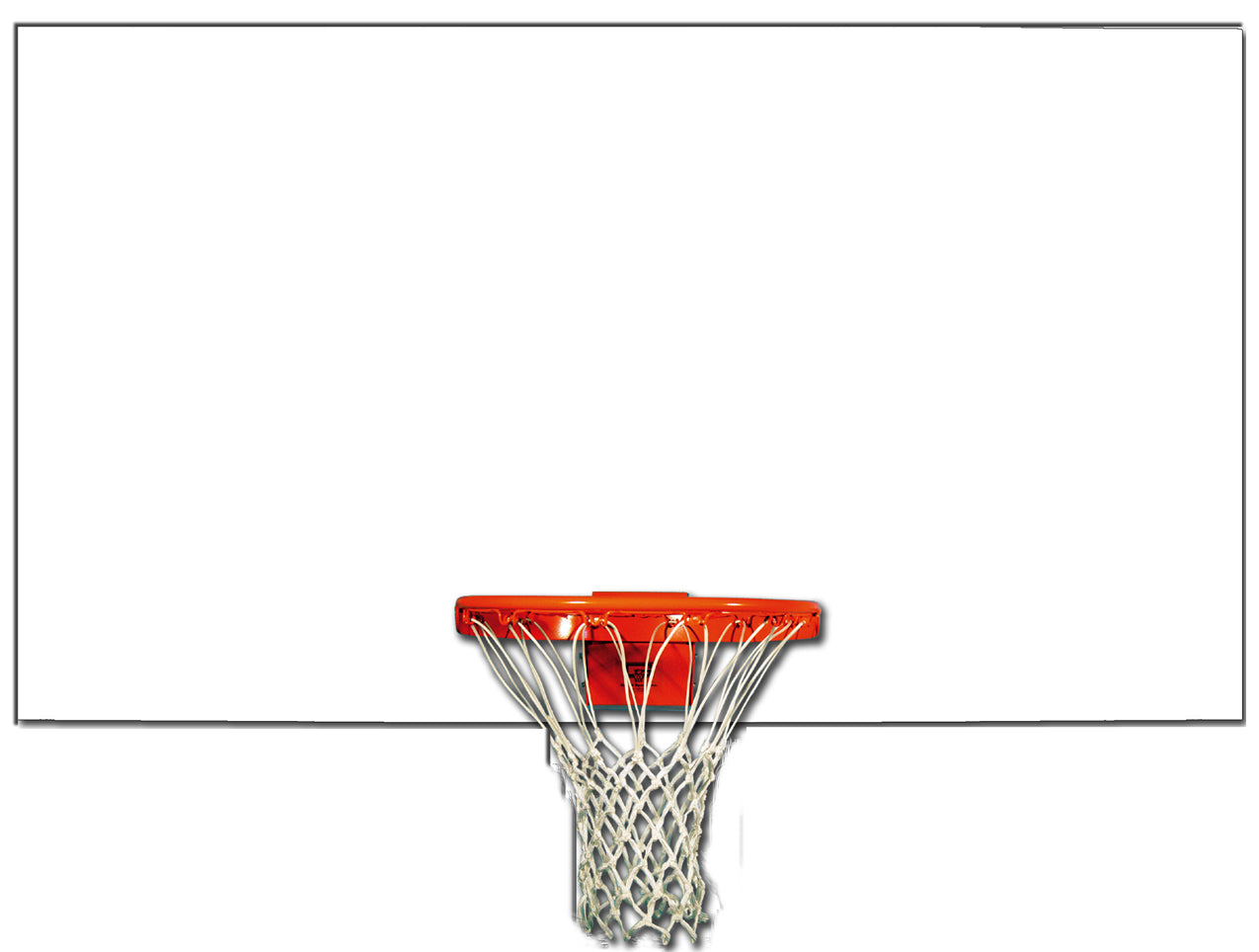 Gared Full-Sized Unmarked Steel Backboard - Basketball Products ...