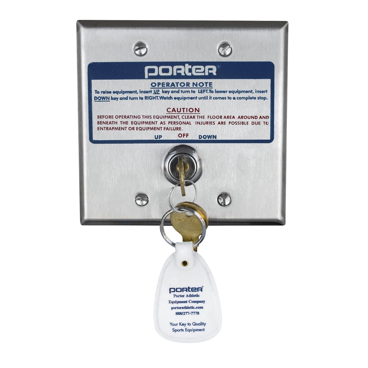 Porter Key Switch Control - Basketball Products International